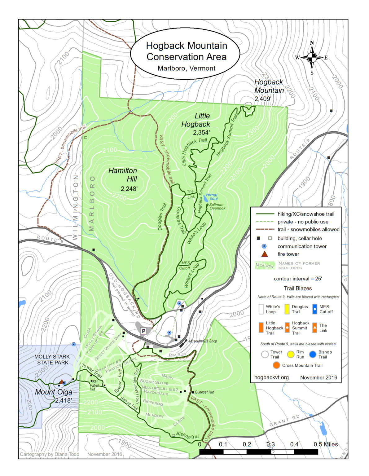 Hogback Mountain Conservation Area-Tower Trail - Birding Hotspots