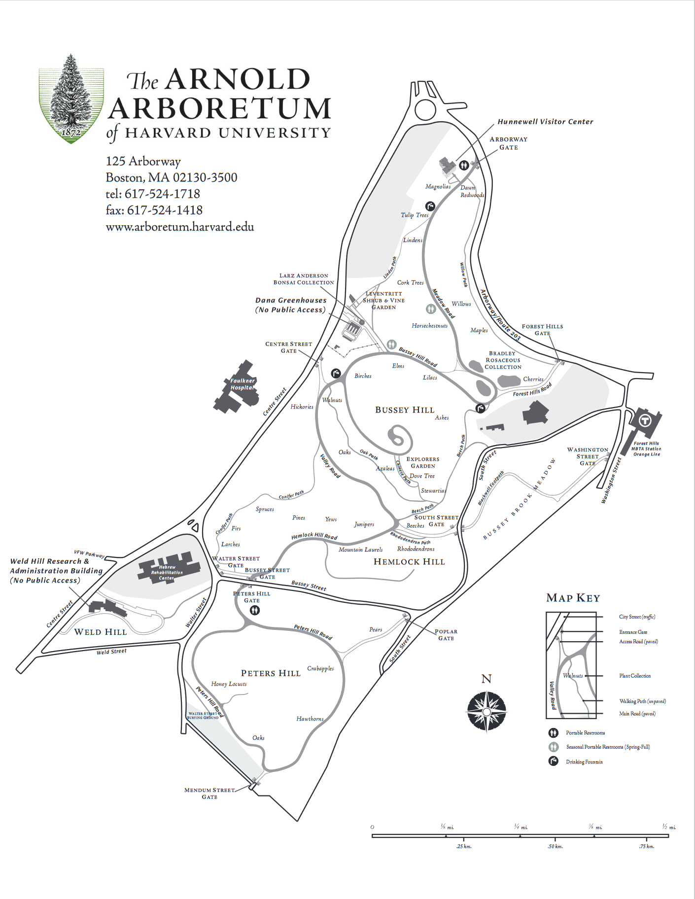 Arnold Arboretum - eBird Hotspots